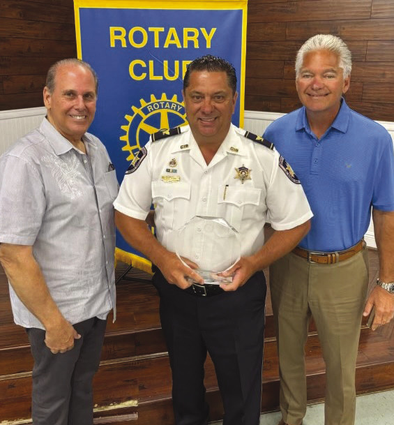 SBSO Col. Chad Clark Honored By Rotary Club | St Bernard Voice