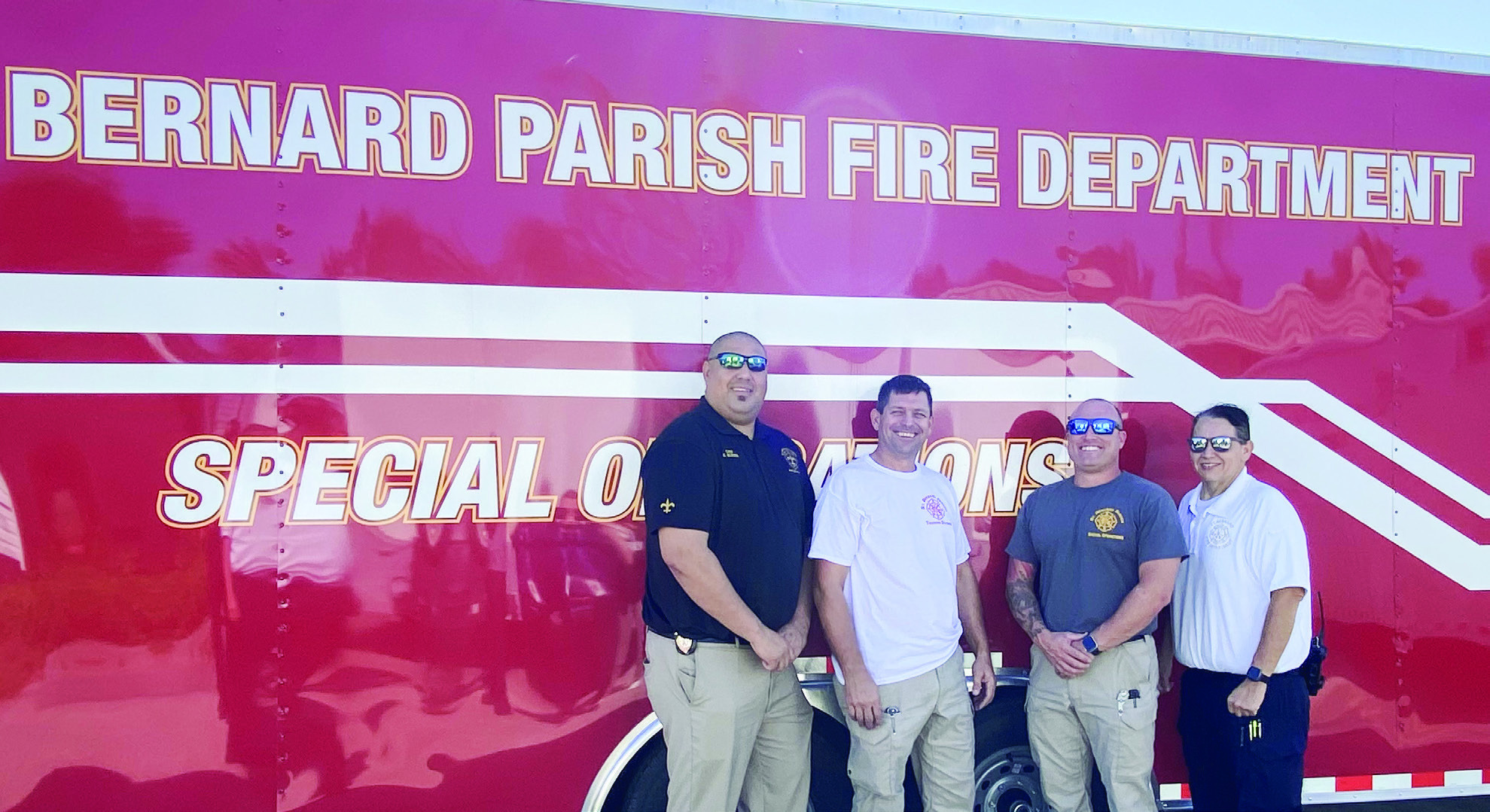 St. Bernard Fire Department Deploy to Florida | St Bernard Voice