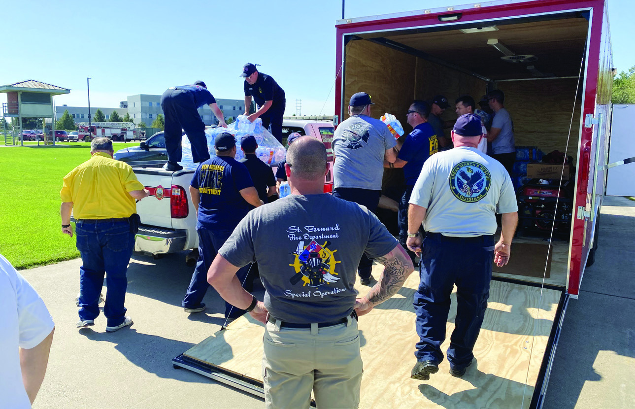 St. Bernard Fire Department Deploy to Florida | St Bernard Voice